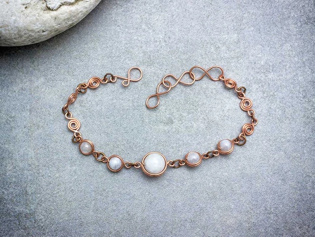 Öröm holdkő 4 részes réz drót szett 14.999 Ft-os áron - R.M.ékszer